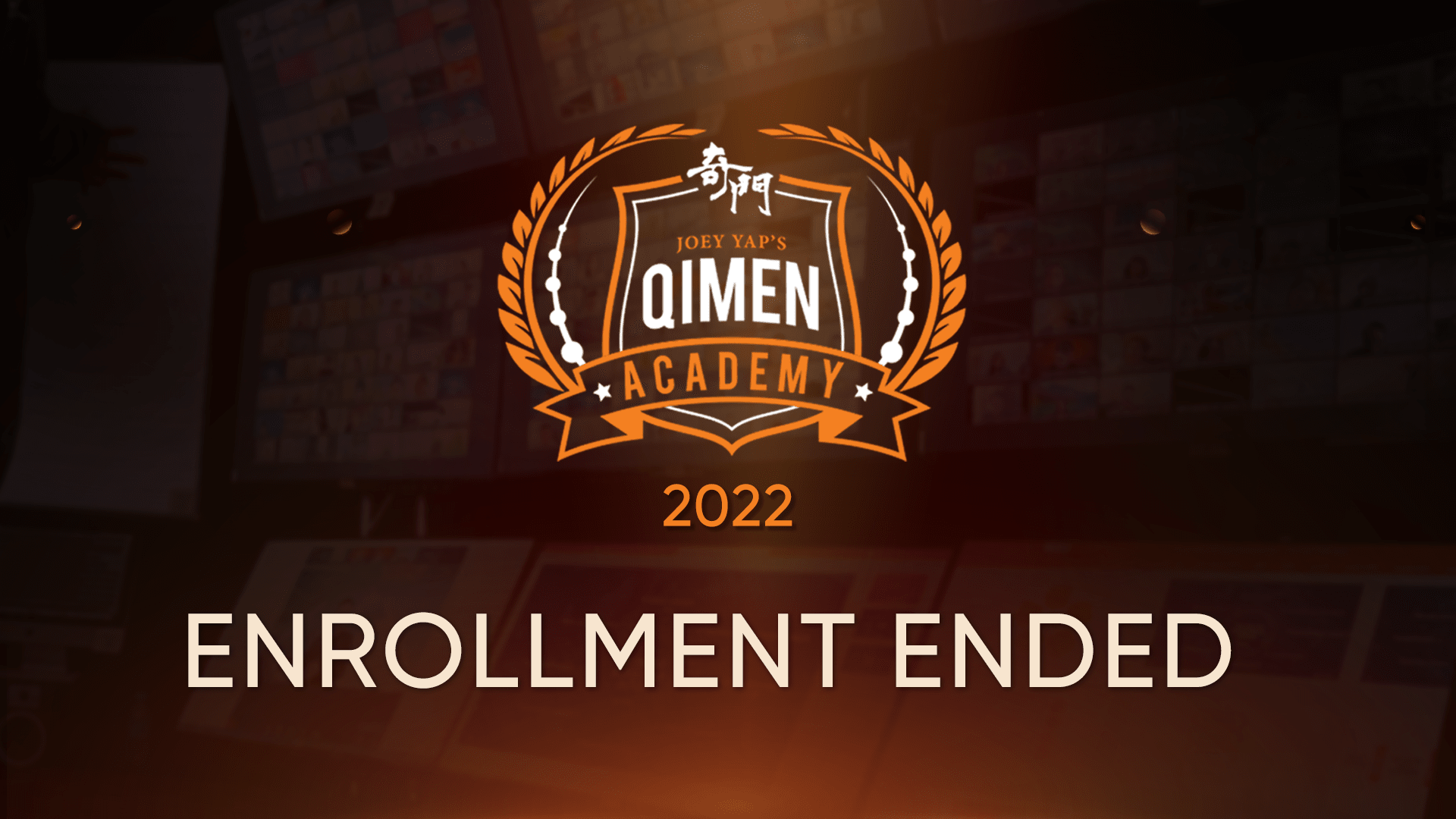 Enrollment Closed: Joey Yap's Qi Men Dun Jia The Art Of Manifesting