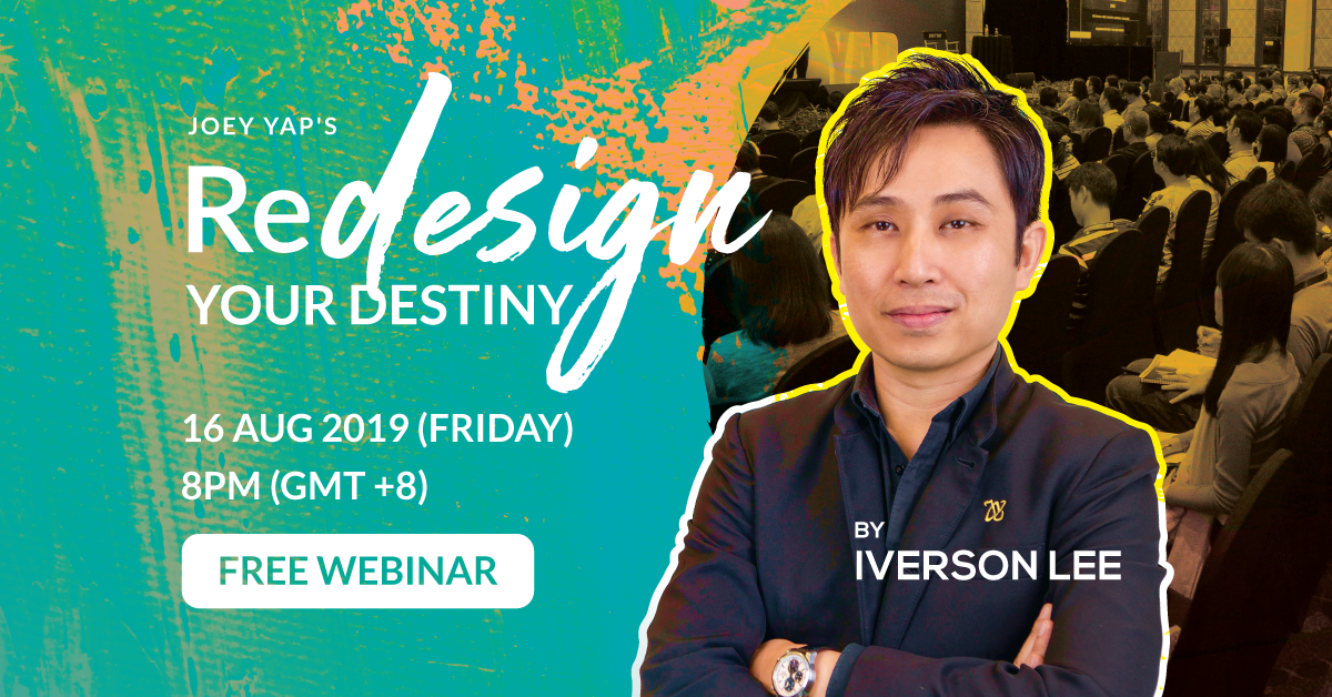 Joey Yap's Redesign Your destiny